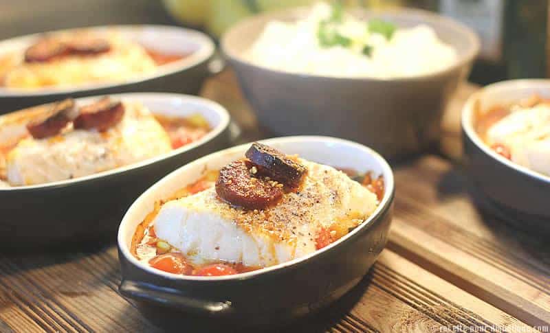 Cabillaud aux légumes du soleil