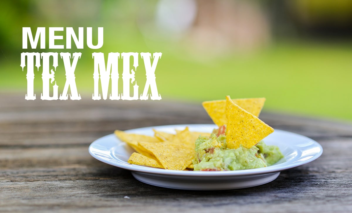 Menu Tex Mex
