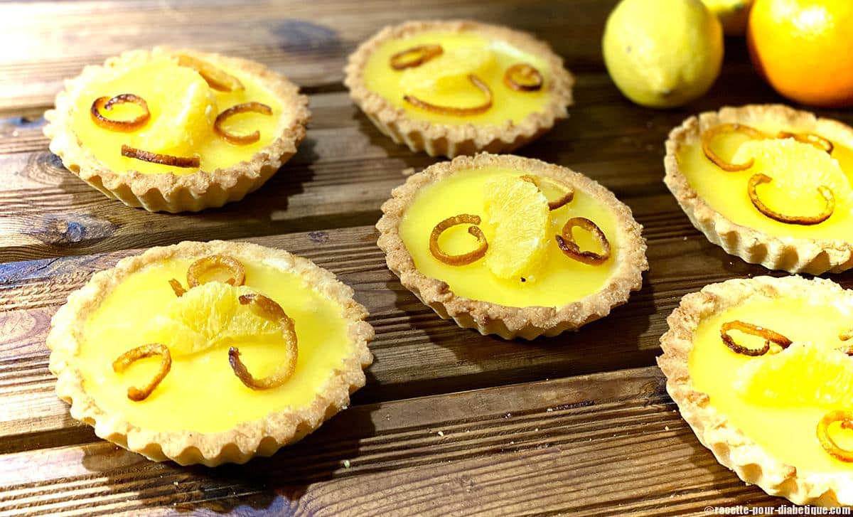 Tartelettes Agrumes au Lemon Curd