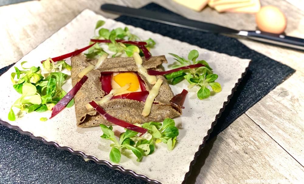 Galettes Savoyardes ( crêpes Raclette )