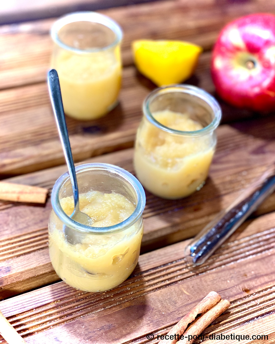 Compote de Pommes sans sucre ajouté