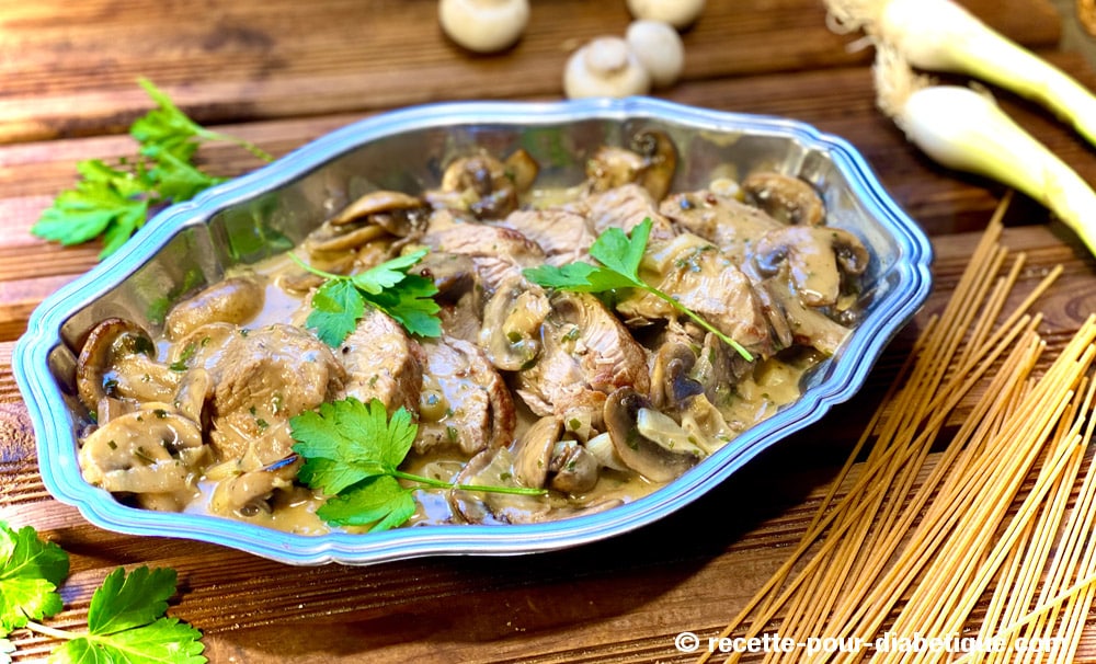 Rôti de Veau à la cocotte aux champignons