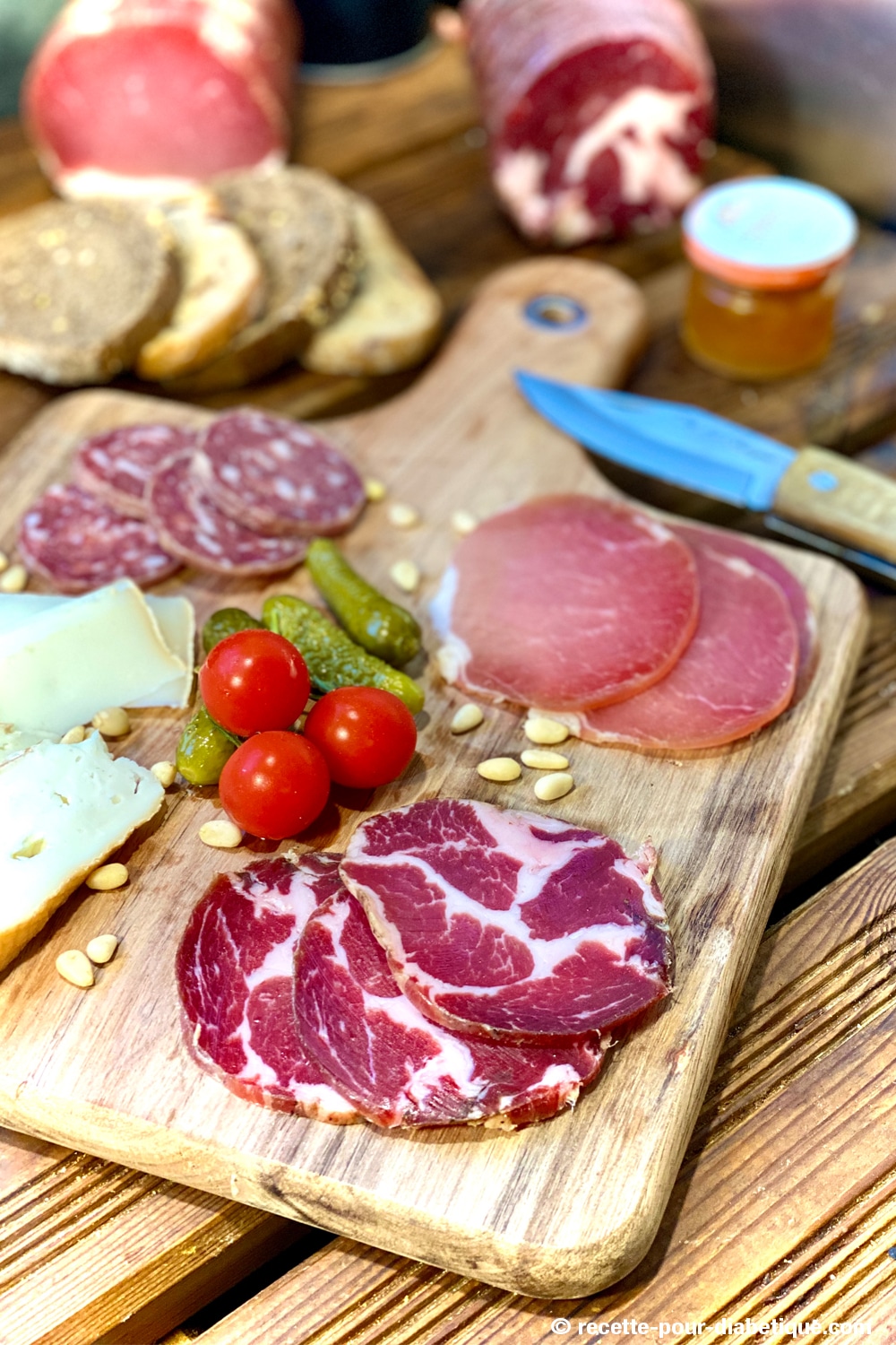Une planche de Charcuterie Corse , ça vous tente