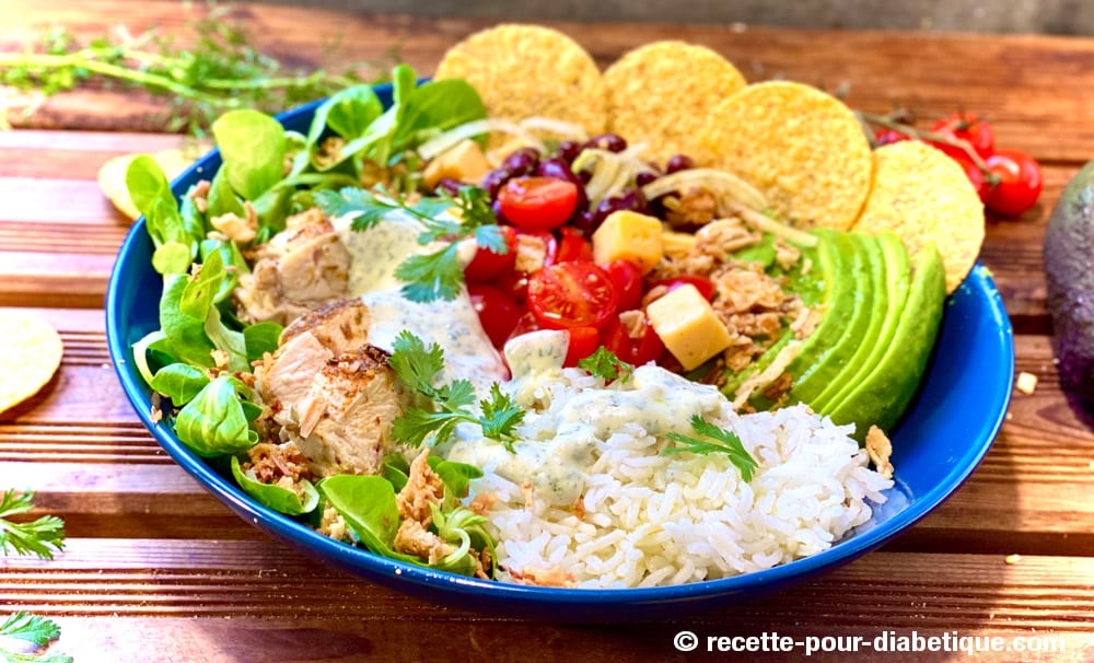 Salade Tex Mex au Riz