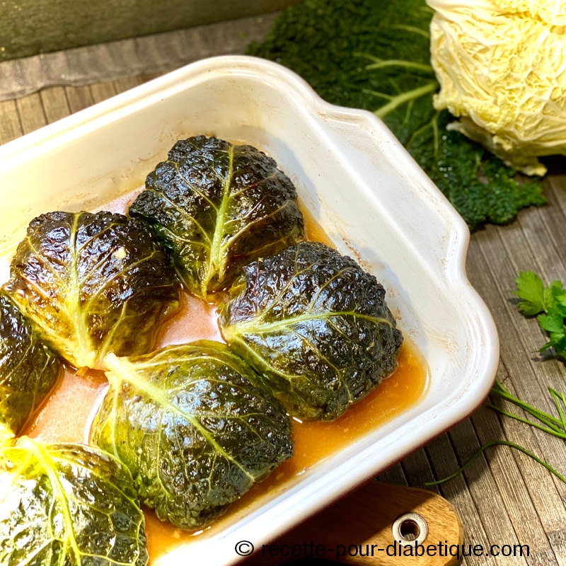 Chou farci au Veau et Porc (au four)