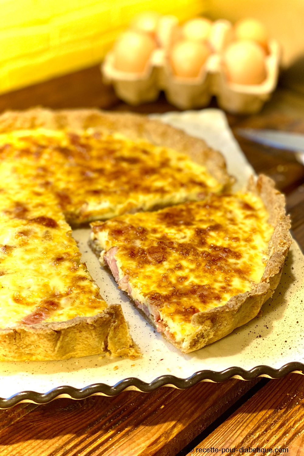 Quiche Lorraine à IG Bas