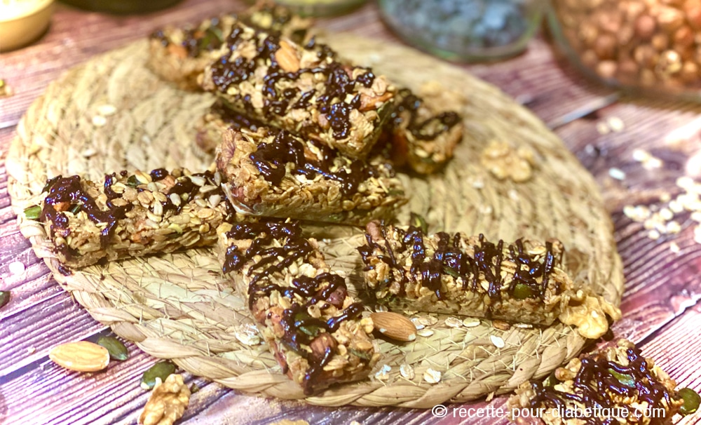 Barres Granola Maison au Chocolat