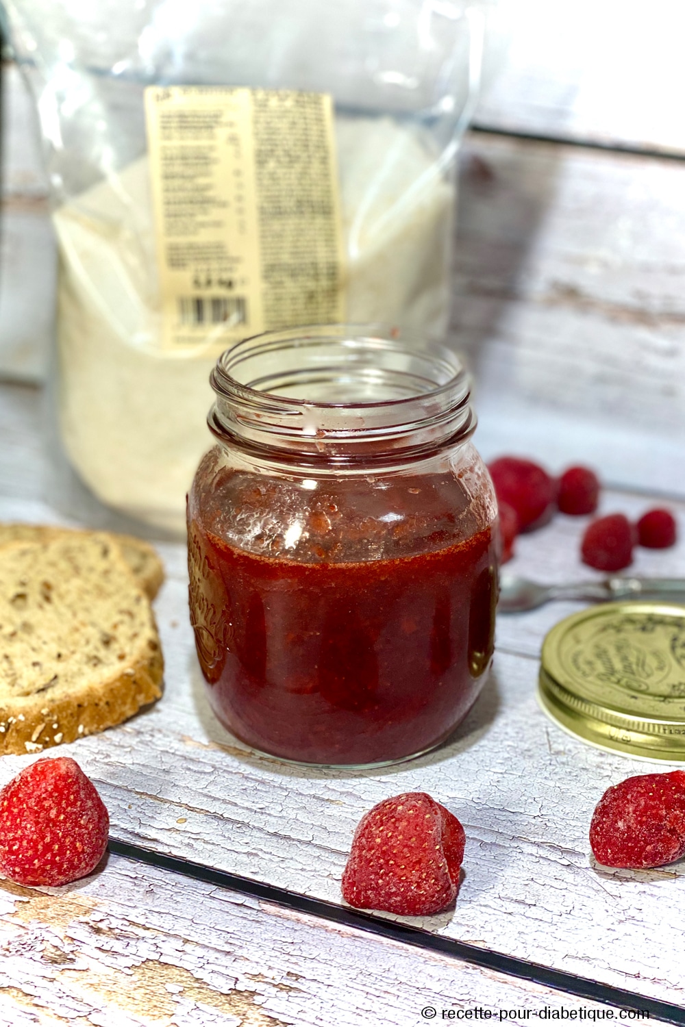Confiture de Fraises sans sucre