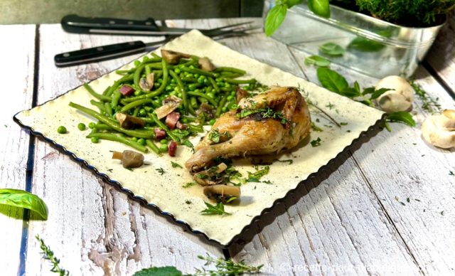 Coquelet aux herbes