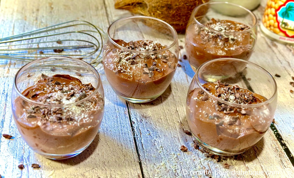 Mousse au chocolat Vegan (Sans Oeufs et IG Bas)