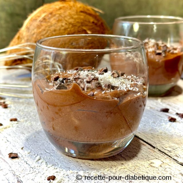 Mousse au chocolat Vegan (Sans Oeufs et IG Bas)