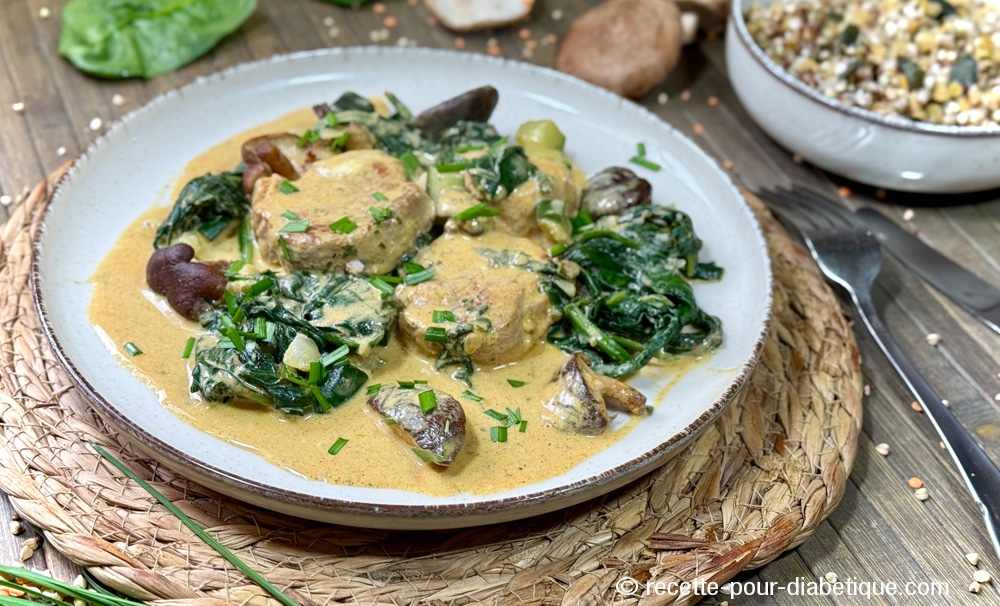 Filet Mignon à la Crème et Shiitake