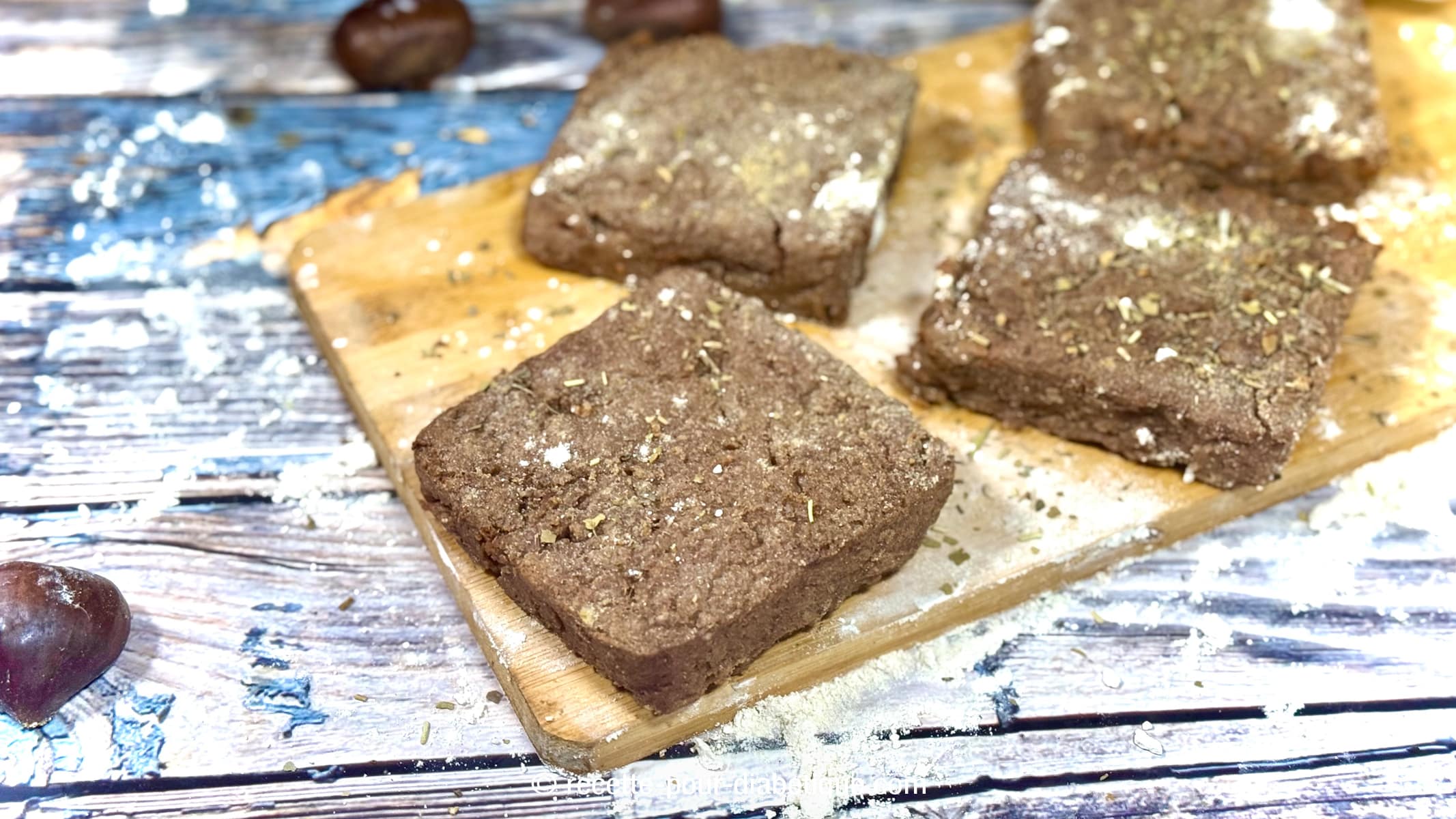 Polenta Corse à la farine de chataîgne ( pulenta castagnina )