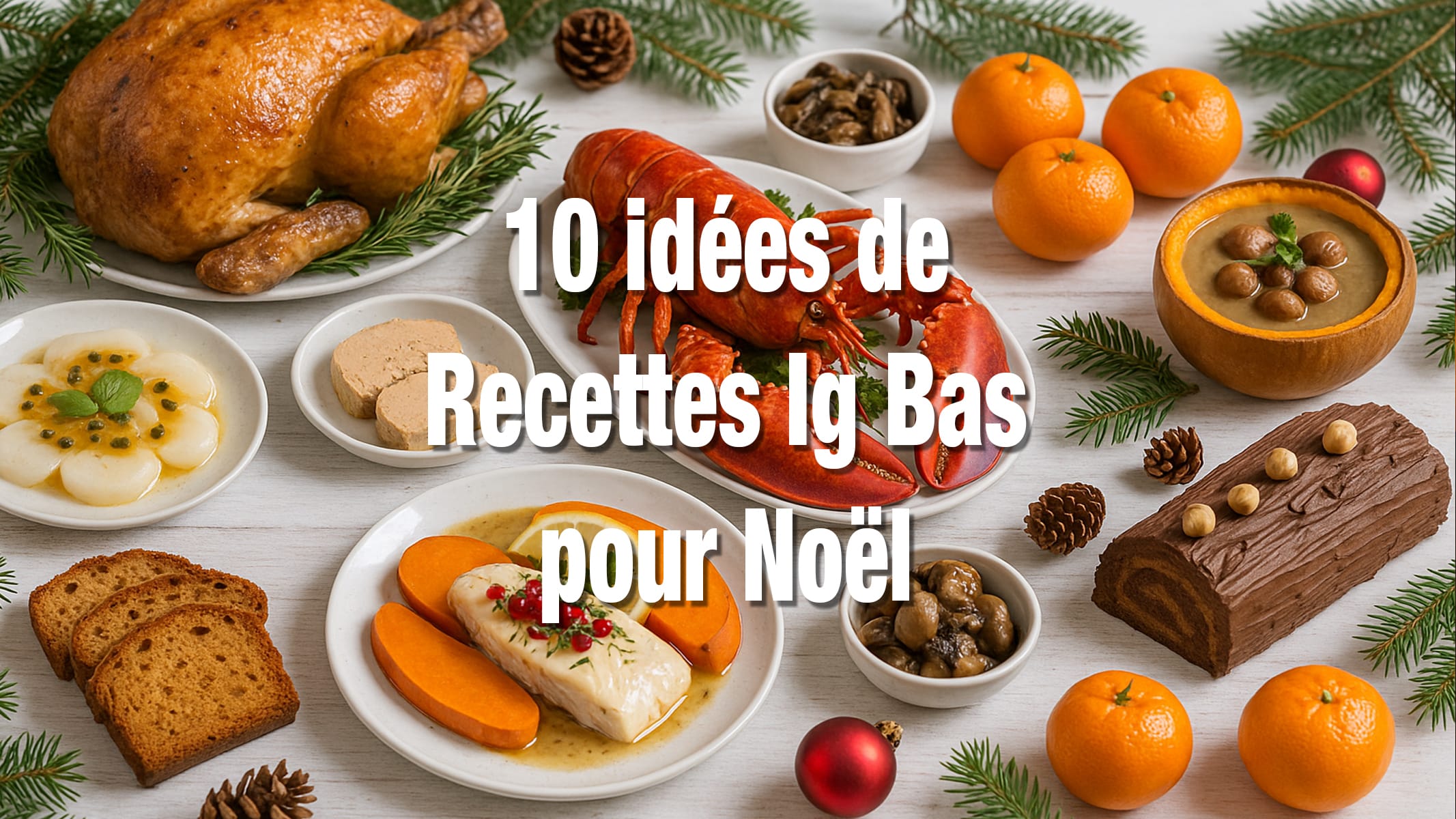Noël Ig Bas : 10 Recettes Savoureuses et Saines